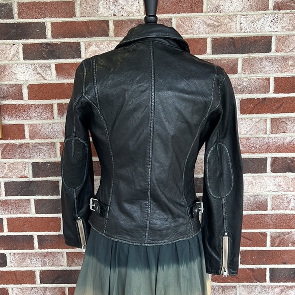 mauritius | Jackets & Coats | Mauritius Sofia Leather Jacket In Black | Poshmark